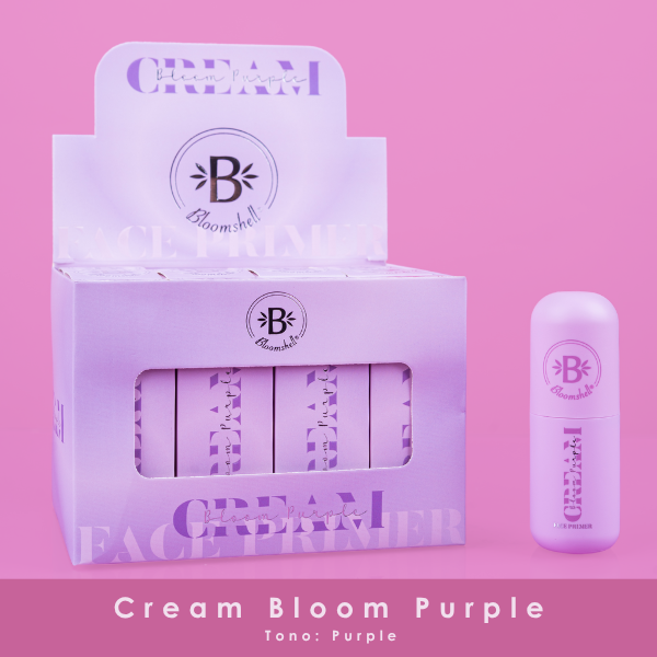 Bloom cream purple (primer) - Bloomshell Cosmetics